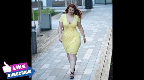 Bbw Amazing Curvy Plus Size Women Fashion Style Youtube