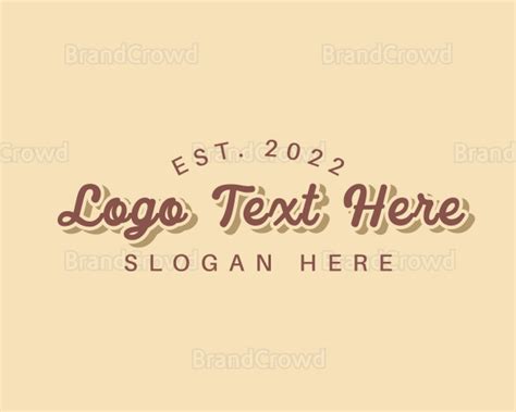 Classy Script Business Logo Brandcrowd Logo Maker