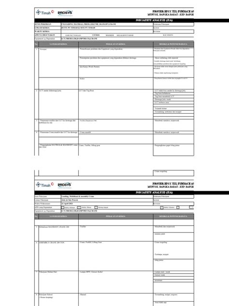 Jsa Unloading Matrial Treiller Tmc Crane Pdf