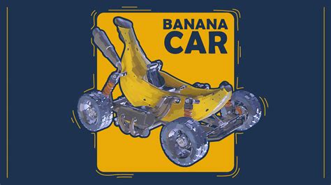 Project 1 Banana Car 2d Design