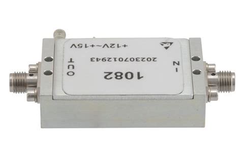 1 3 db nf low noise amplifier operating from 10 mhz to 1 ghz with 34