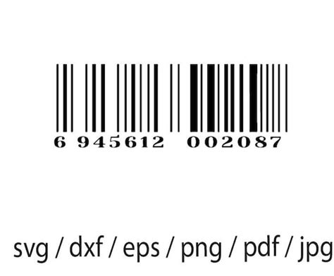 barcode svg vector silhouette vector barcode sticker svg 49 off