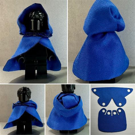 Pick 5 Custom Cloak And Hood For Lego Minifigures Cloth Capes Variety