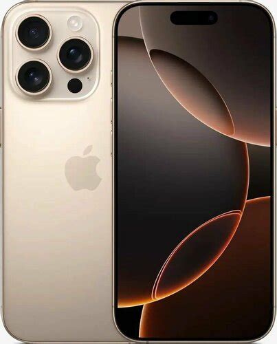 Смартфон Apple iPhone 16 Pro Мах 256 ГБ, Dual: nano SIM + eSIM, Desert ...
