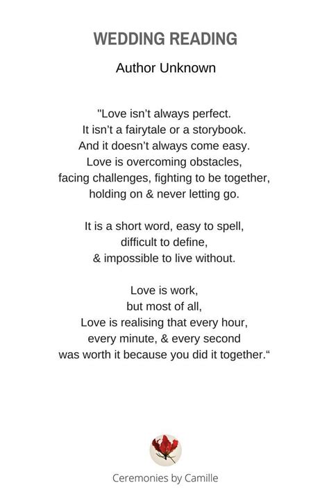Beautiful Honest Reading For Wedding Ceremony Wedding Ceremony Readings Wedding Readings