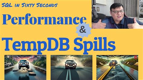 Performance And Tempdb Spills Sql In Sixty Seconds 208 Youtube