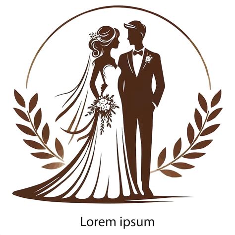 Couple Logo Premium Ai Generated Vector