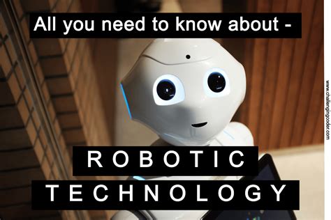 Robotics Technology A Beginners Guide Challenging Coder