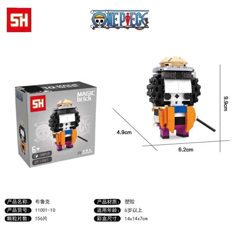One Piece Brickhead Brook Hsanhe 11001 10 Movies And Games With 156