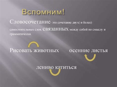 Виды подчинительной связи в словосочетаниях презентация онлайн