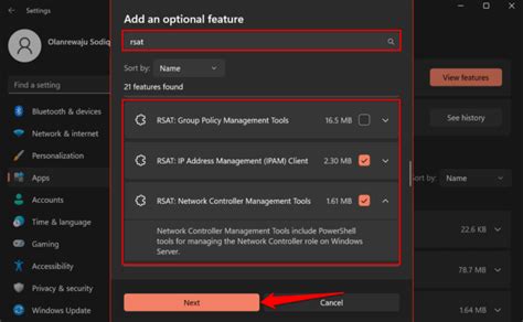 how to install and view remote server administration tools rsat in windows 11