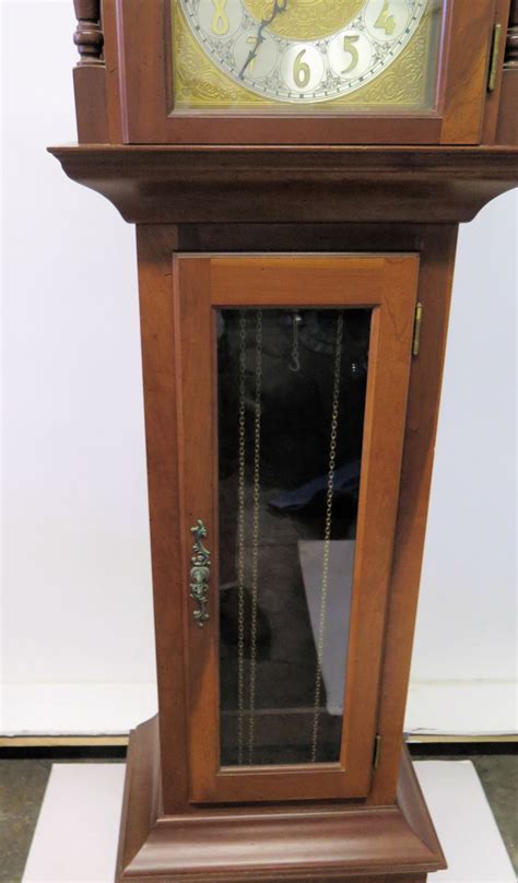 Tall Emperor Wooden Grandfather Clock 83 Tall Oahu Auctions