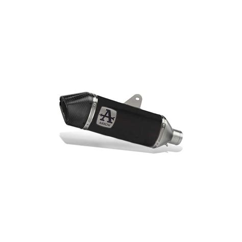 Silenziatore Arrow Veloce Alluminio Dark Triumph Tiger 850 900