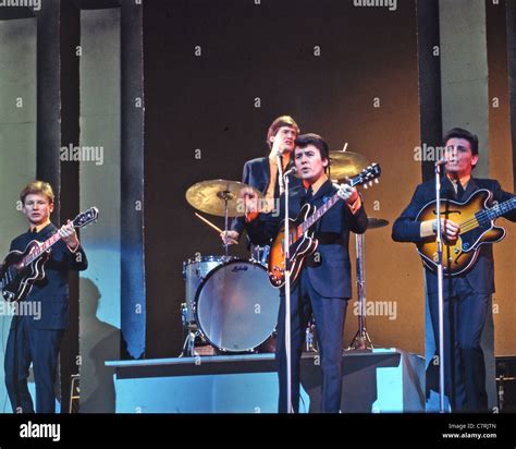 The Searchers Uk Pop Group In 1964 From Left John Mcnally Chis
