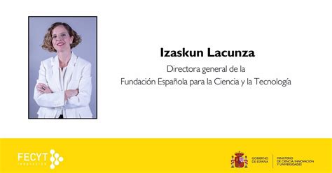 Izaskun Lacunza Nueva Directora General De La Fundación Española Para