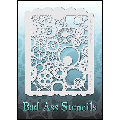 Full Size Bad Ass Stencil 6081