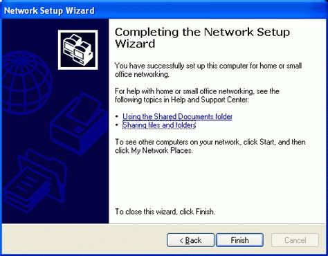 XP ICS Server Setup Using The Network Setup Wizard PracticallyNetworked Com