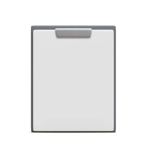 3d Realistic Document Icon Isolated On White Background File Or Text Document Symbol For Modern