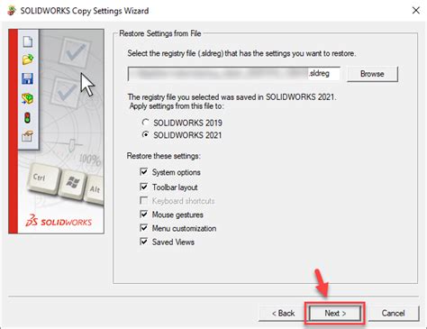 How To Save And Restore SOLIDWORKS User Settings PLM Group Support Center