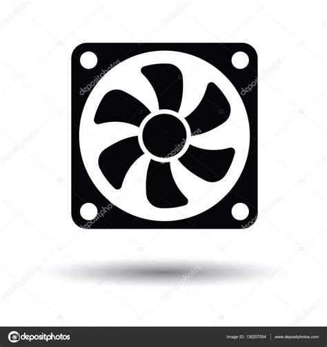 Ilustración del icono del ventilador vector gráfico vectorial angelp