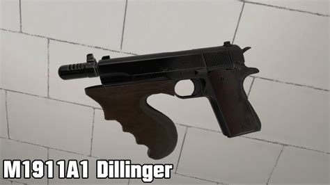 M1911a1 Dillinger H3vr Youtube