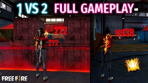 Free Fire Lone Wolf Mode 1 Vs 2 Pro Full Gameplay Garena Free Fire
