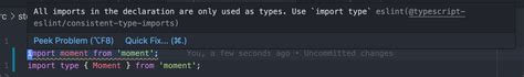 Consistent Type Import Incorrect Fix For Default And Type Import On