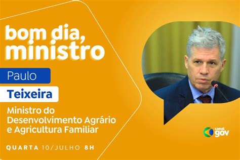 Paulo Teixeira Detalha Plano Safra 24 25 No Programa Bom Dia Ministro