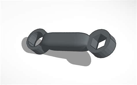 3d Design Wrench Tinkercad