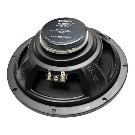 Xtr804neo Shallow Neodymium Midrange Speaker Bold Sound Slim Design