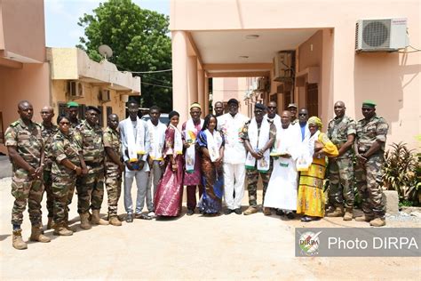 DIRPA Une délégation de lassociation les Patriotes du Mali de la