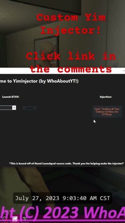 Custom Yim Menu Injector 6969 Gtav Gtavfreemodmenu Gaming Youtube