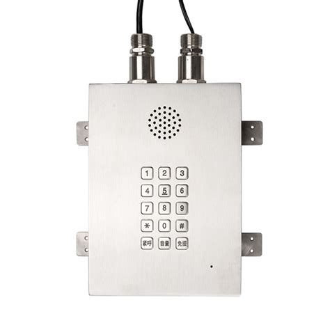 China Explosionproof Wall Mounted Handsfree Emergency Intercom For