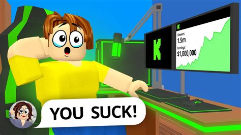 I Became A Roblox Streamer Youtube