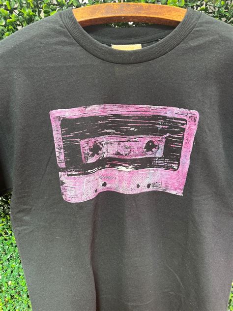 Retro Cassette Tape T Shirt Etsy
