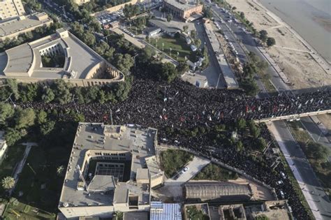 Funeral Procession Of Iran Gen Qassem Soleimani Photos Hd Images