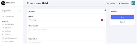 Adding Options To Dropdown User Fields Cbs Connect Answers