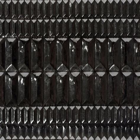 Seamless 4k Photo Texture Of Black Embossed And Polished Leather With