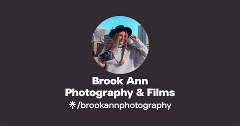 Brook Ann Photography And Films Instagram Facebook Linktree