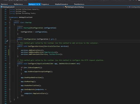 Net Core Backgroundservice 面无表情的石头 博客园