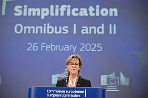 Omnibus Lue Confirme La Dérégulation De La Csrd Et De La Cs3d