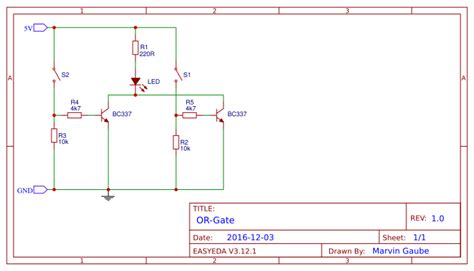 Logic Circuits EasyEDA Open Source Hardware Lab