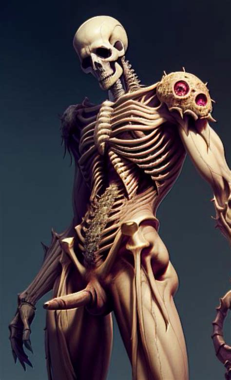 Rule 34 Ai Generated Dick Humanoid Monster Necromancer Skeleton
