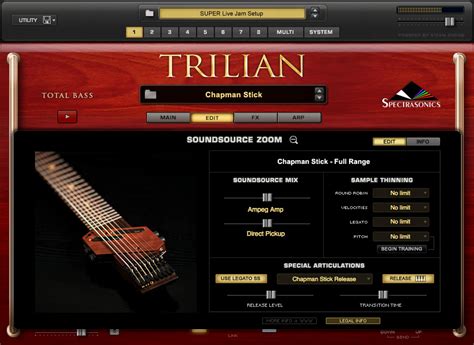 Spectrasonics Products Trilian Total Bass Module