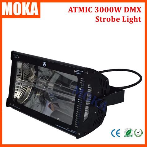 220V 240V Atomic 3000W Martin Strobe Light 3000W Strobe Light DMX512 Strobe Flash Light For