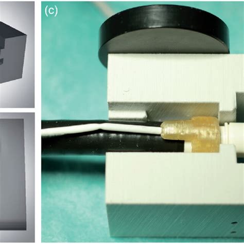 A B D Design Of The Calibration Adapter C The Ebus Probe With An
