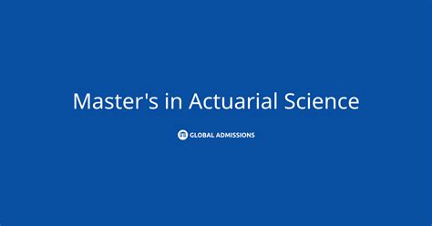 Masters In Actuarial Science At University Of Essex Global Admissions