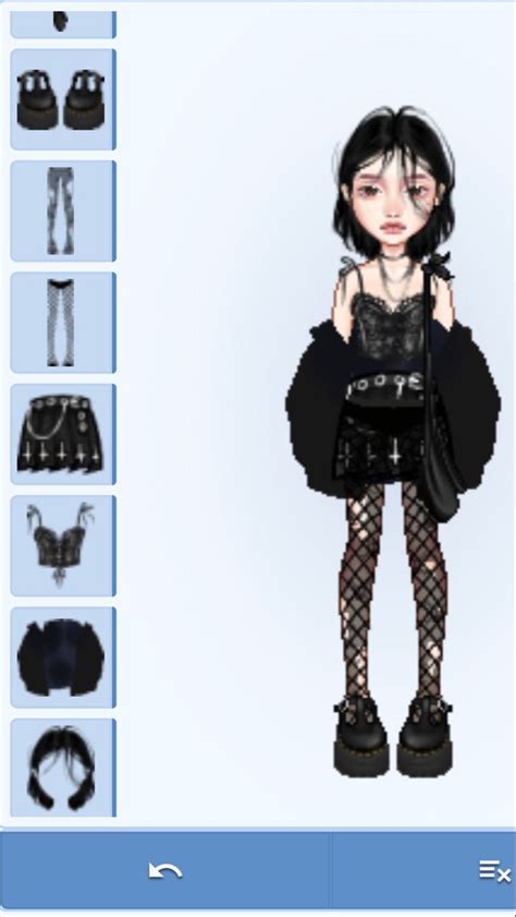 Everskies Aesthetic Altervative Outfit Mall Goth Outfits Fashion