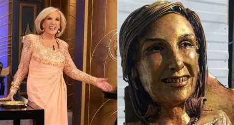 Yo no soy esa volvieron a instalar la estatua de Mirtha Legrand y la diva dejó en claro su
