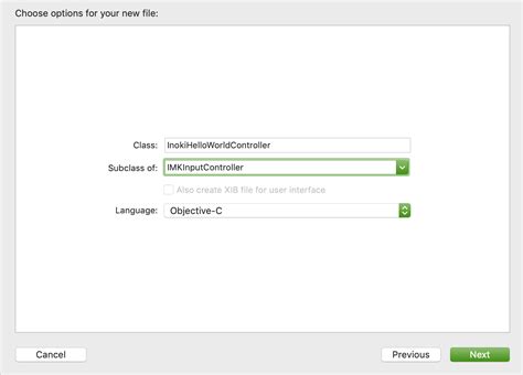 Write Your Own Ime On Macos 1 Create Project Inoki In The World